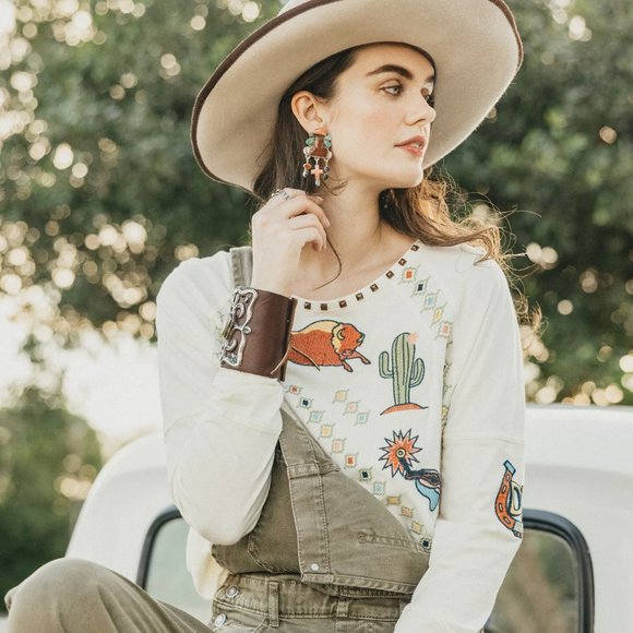 Double D Ranch | Tops | Double D Ranch Down Tejas Way In String | Poshmark